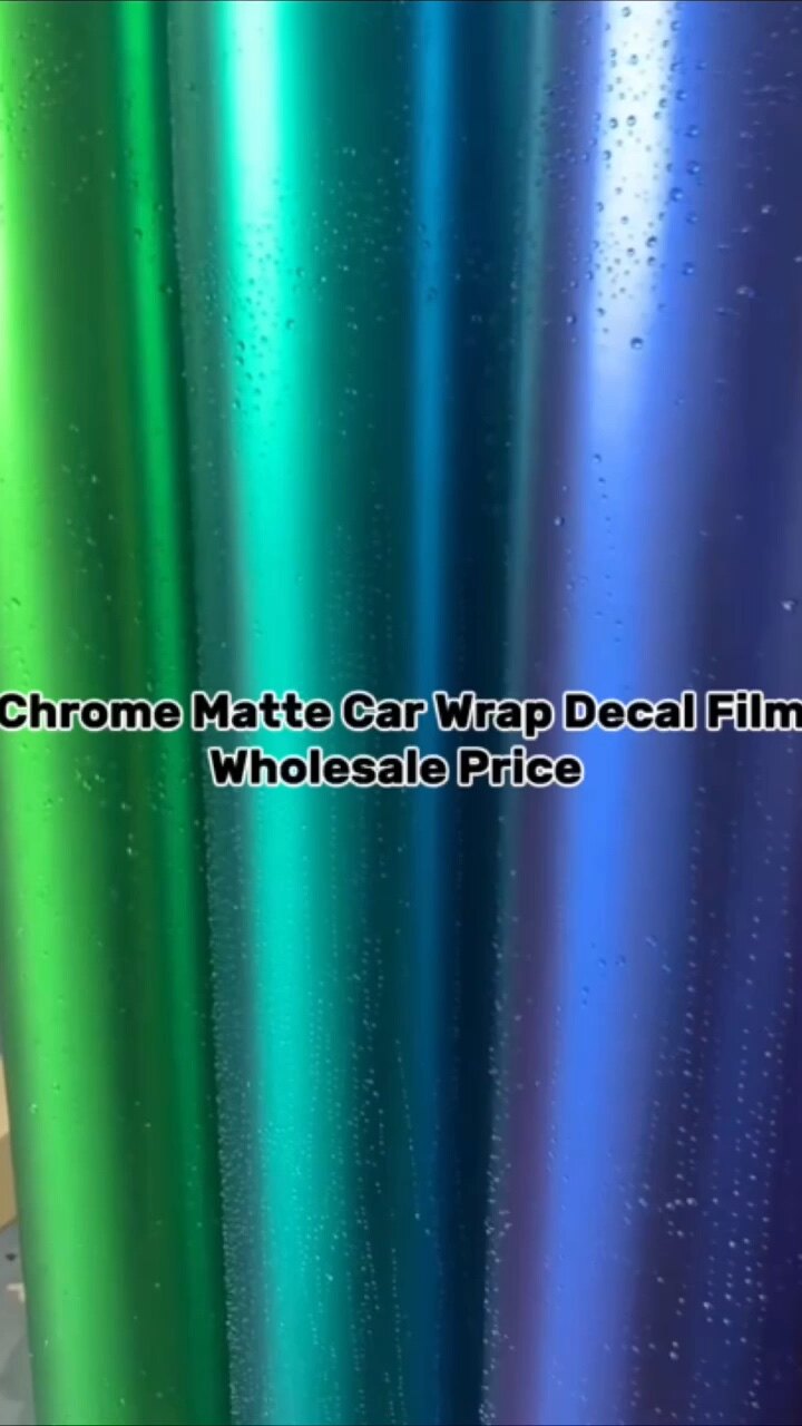Plating Matte Chrome Ice Film Vinyl Car Wrap Chrome Car Vehicle Pvc ...