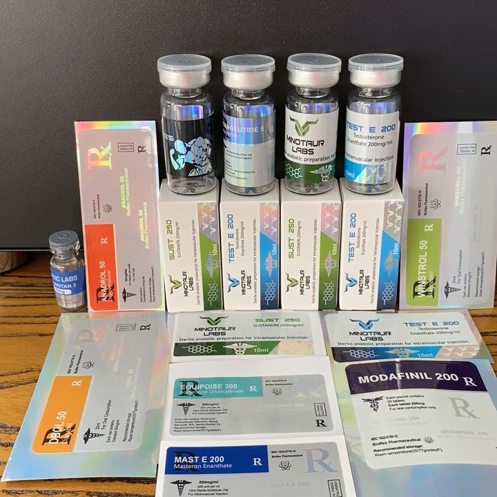 Custom Small 2ml/3ml Vial Labels With Holographic Printing Adhesive Stickers For Bpc-157 ...