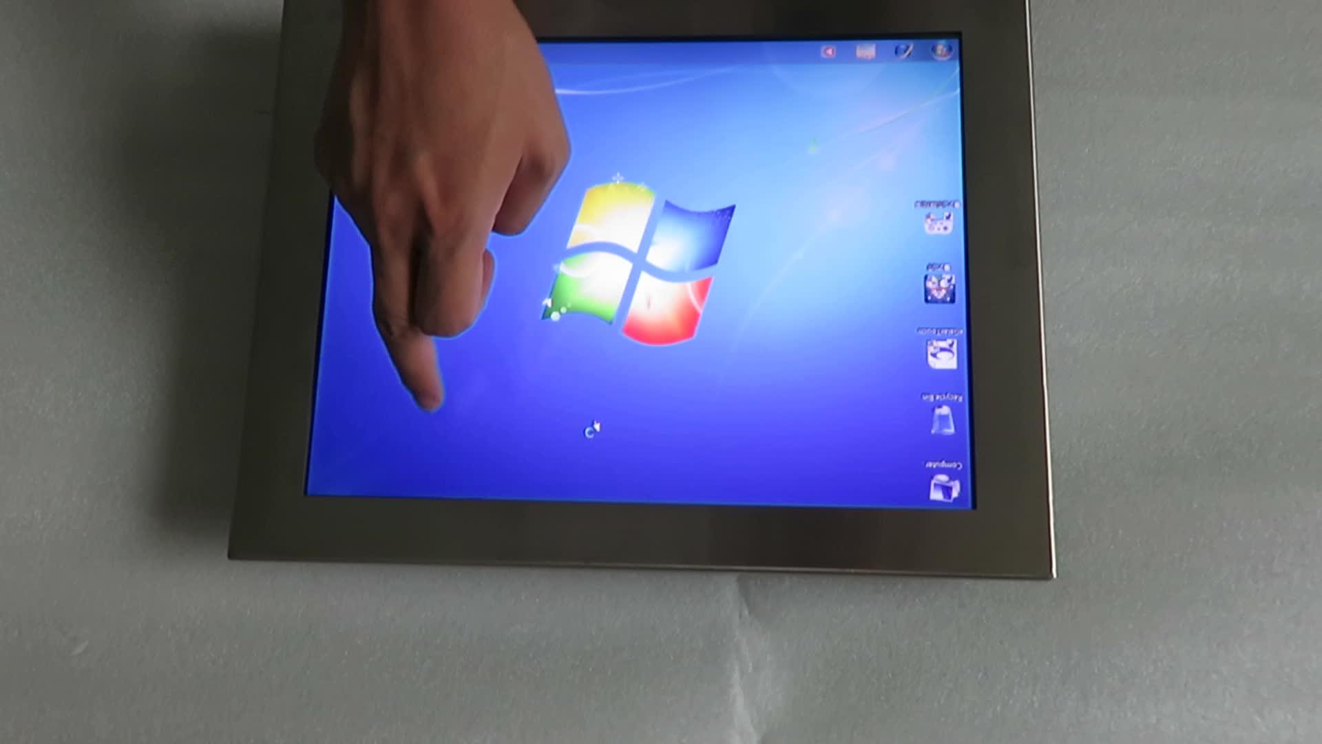 17" Waterproof Stainless Steel Outdoor Panel Pc - Buy Outdoor Panel Pc ...