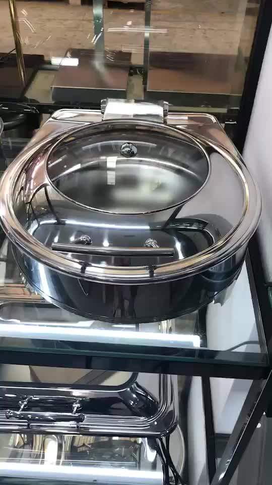 5 Star Hotel Kitchen Equipment Electric Chaffing Dish Pyrex Tray Food ...