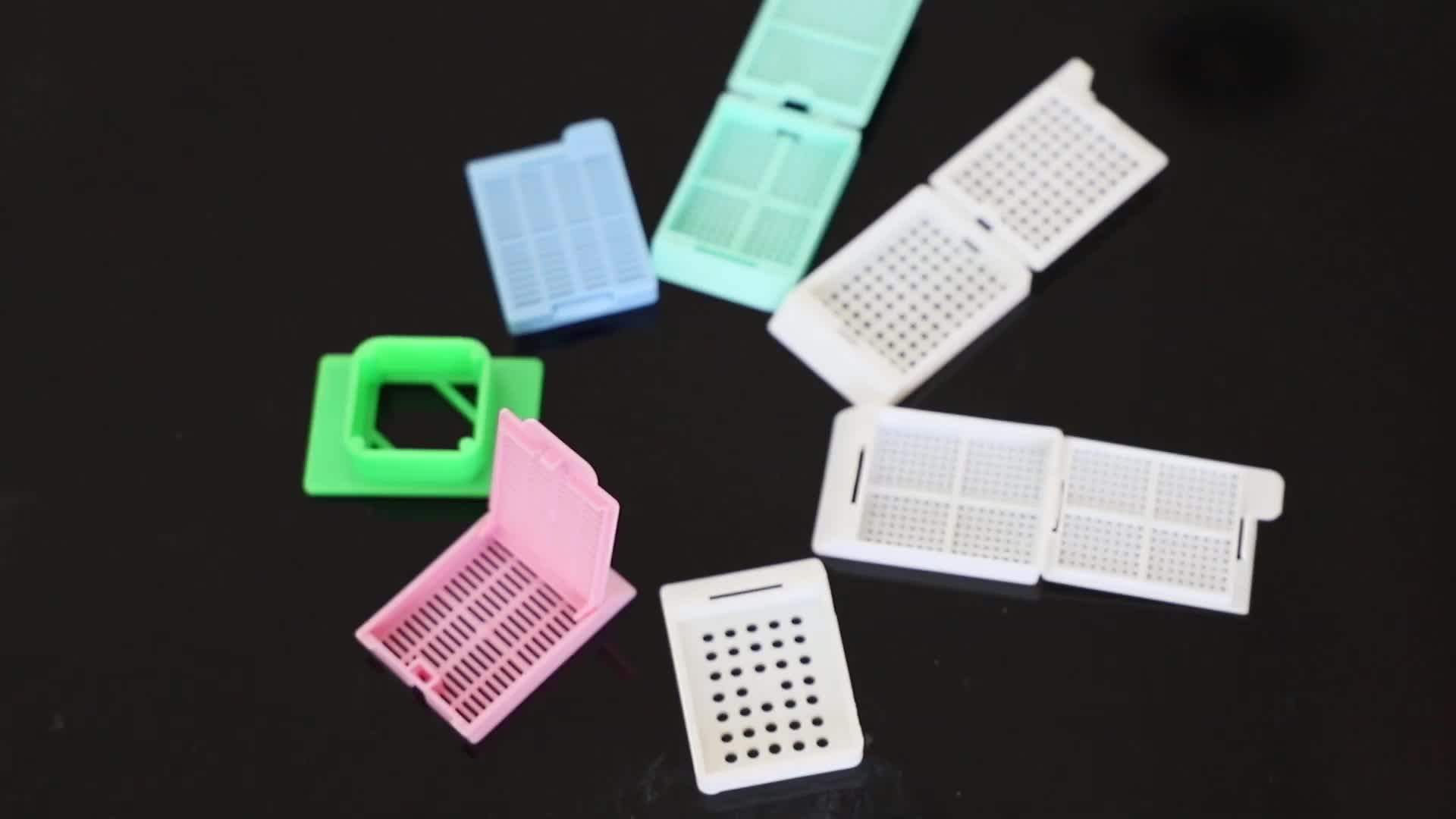 Embedding Cassettes Disposable Medical Process Plastic Tissue Embedding ...