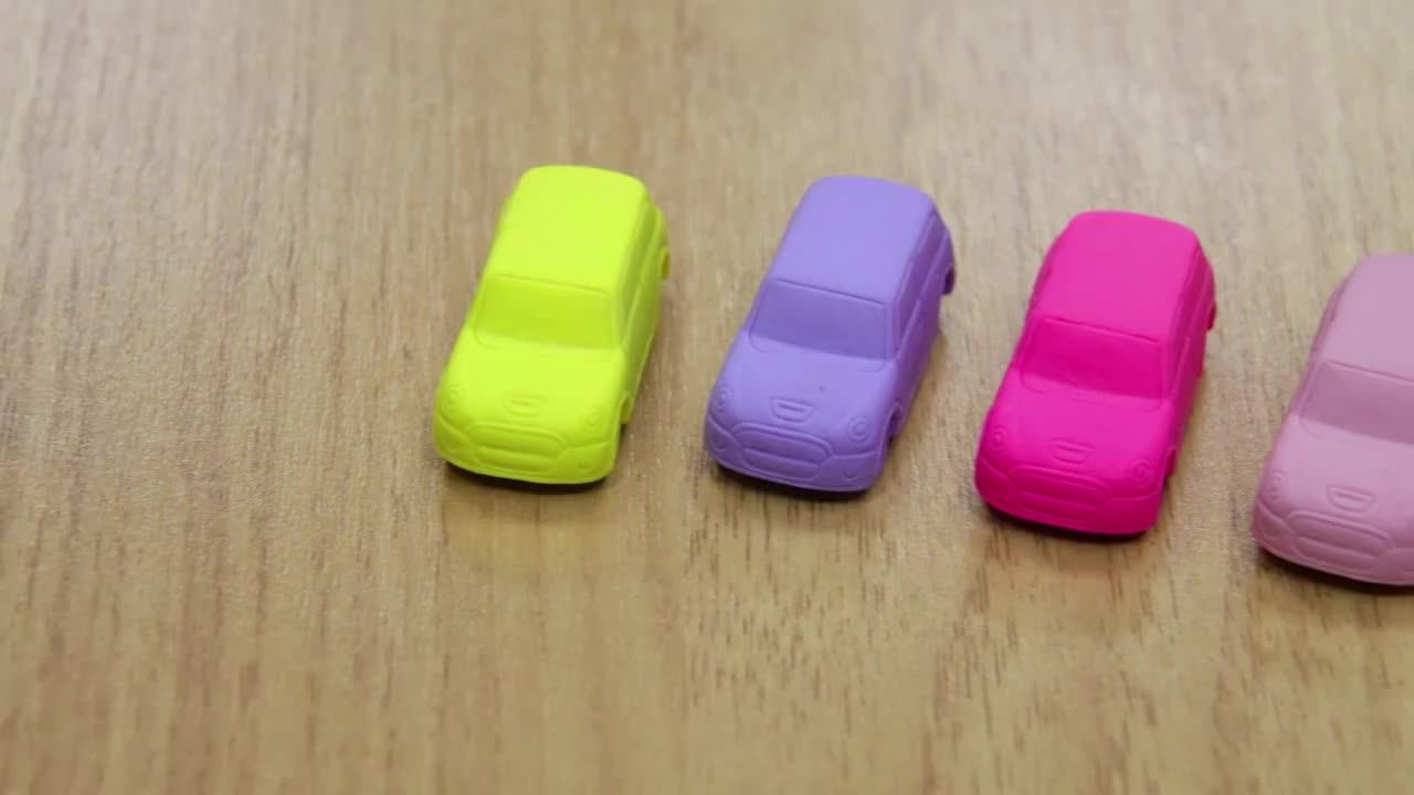 Customizable Student Pencil Tpr Eraser Cute Multicolor Multi-cartoon ...