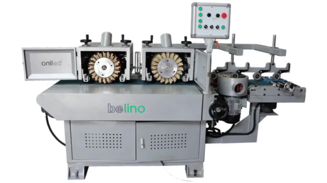 Industrial Wood Wire Brush Drum Edge Sanding Machine Sander Machine For ...