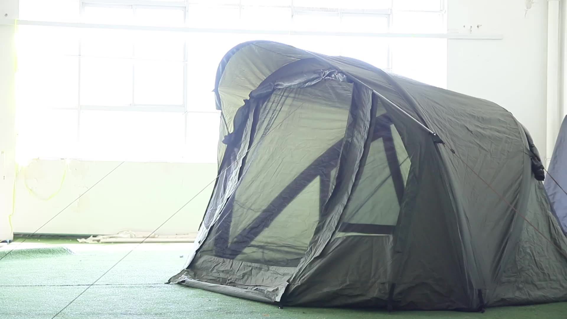 Awning Ice Fishing Tent/ Outdoor Carp Bivvy /inflatable Fishing Carp ...