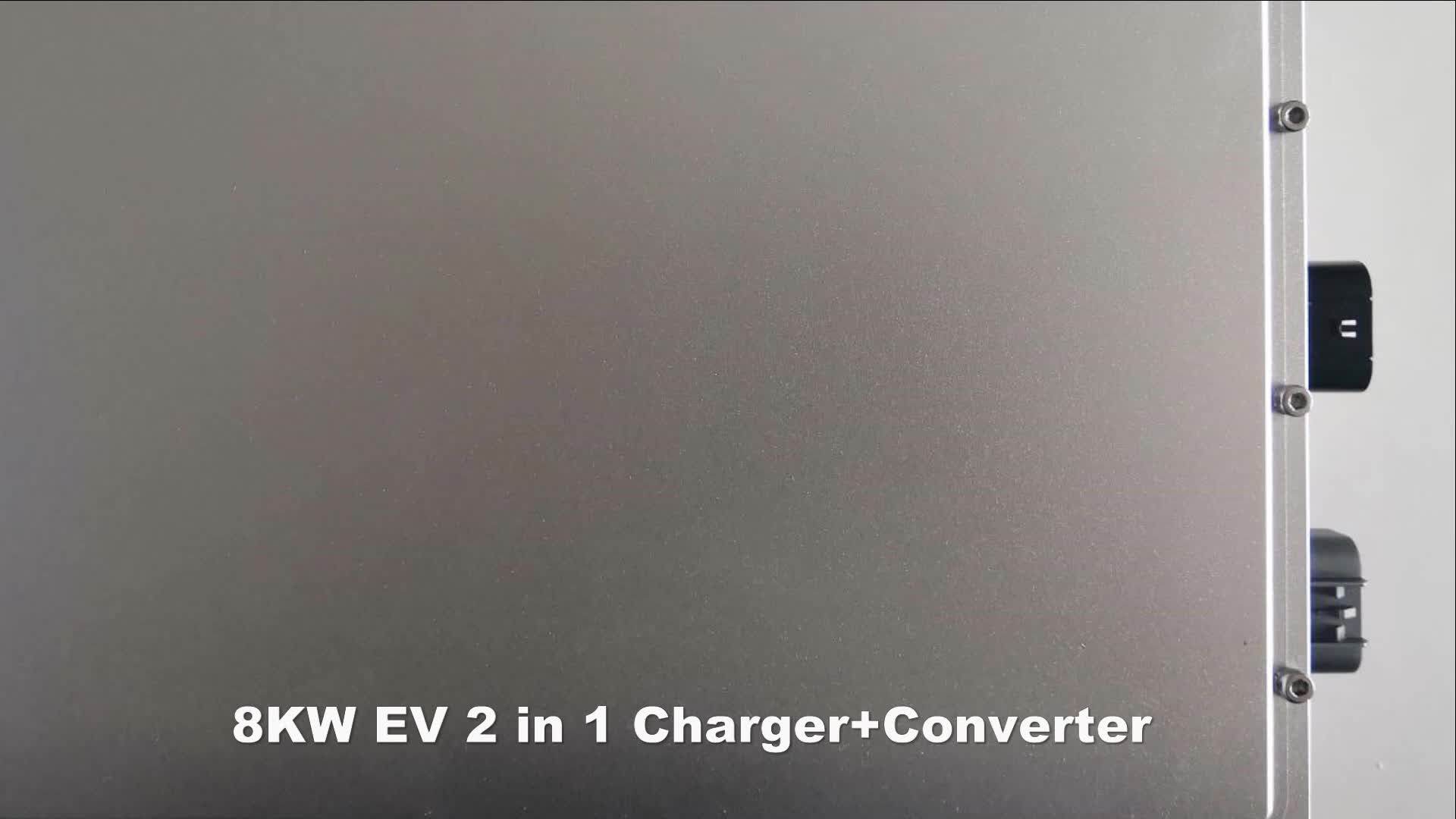 Factory New Arrival 360v 6.6kw Obc With 1.5kw Dc-dc Converter Ev Obc ...