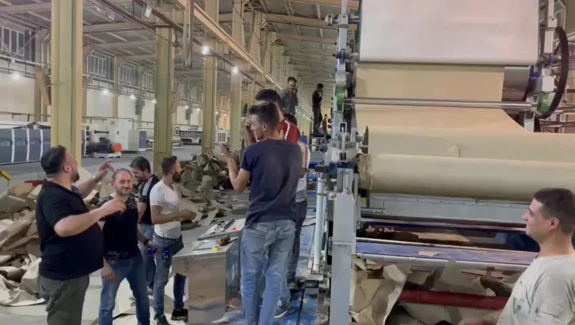 2100mm Model 20tpd Duplex Paper And Kraft Paper Production Line Machine ...