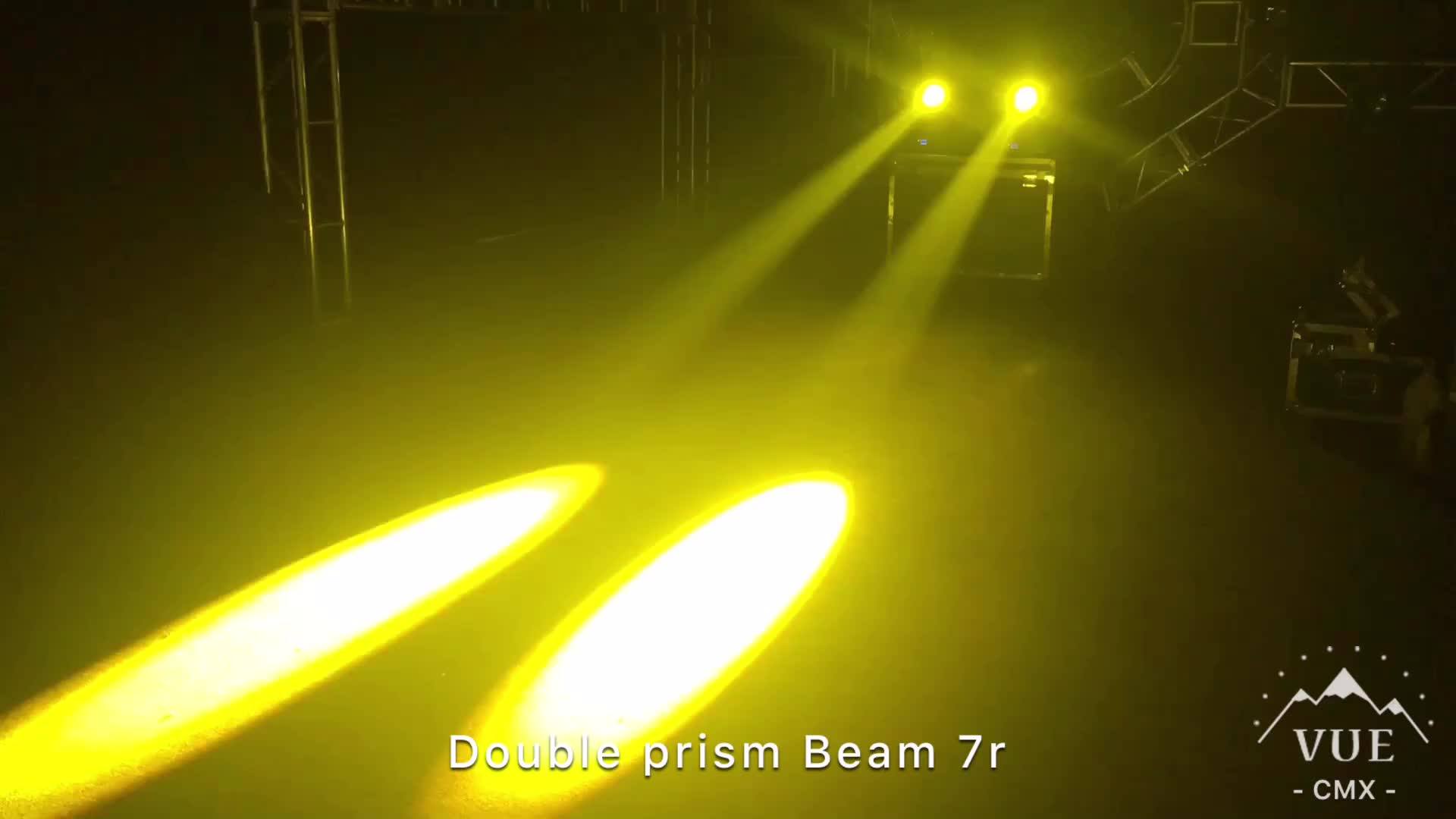 Leahua Light Double Prism Beam Light 2pcs X 7r Sharpy Beam 230w Moving ...