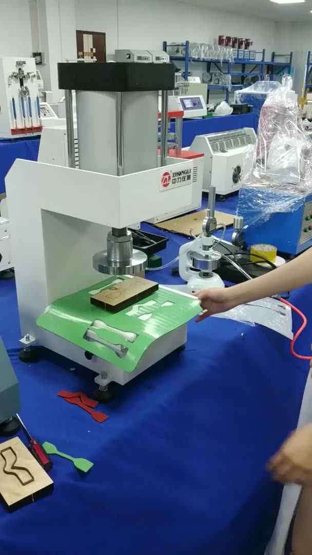 Rubber Specimen Pneumatic Slicer Dumbbell Die Tensile Test Sample ...