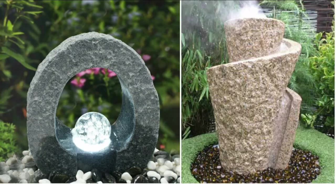 Garden Decoration Water Stone Fountain Trough - Buy Water Stone ...
