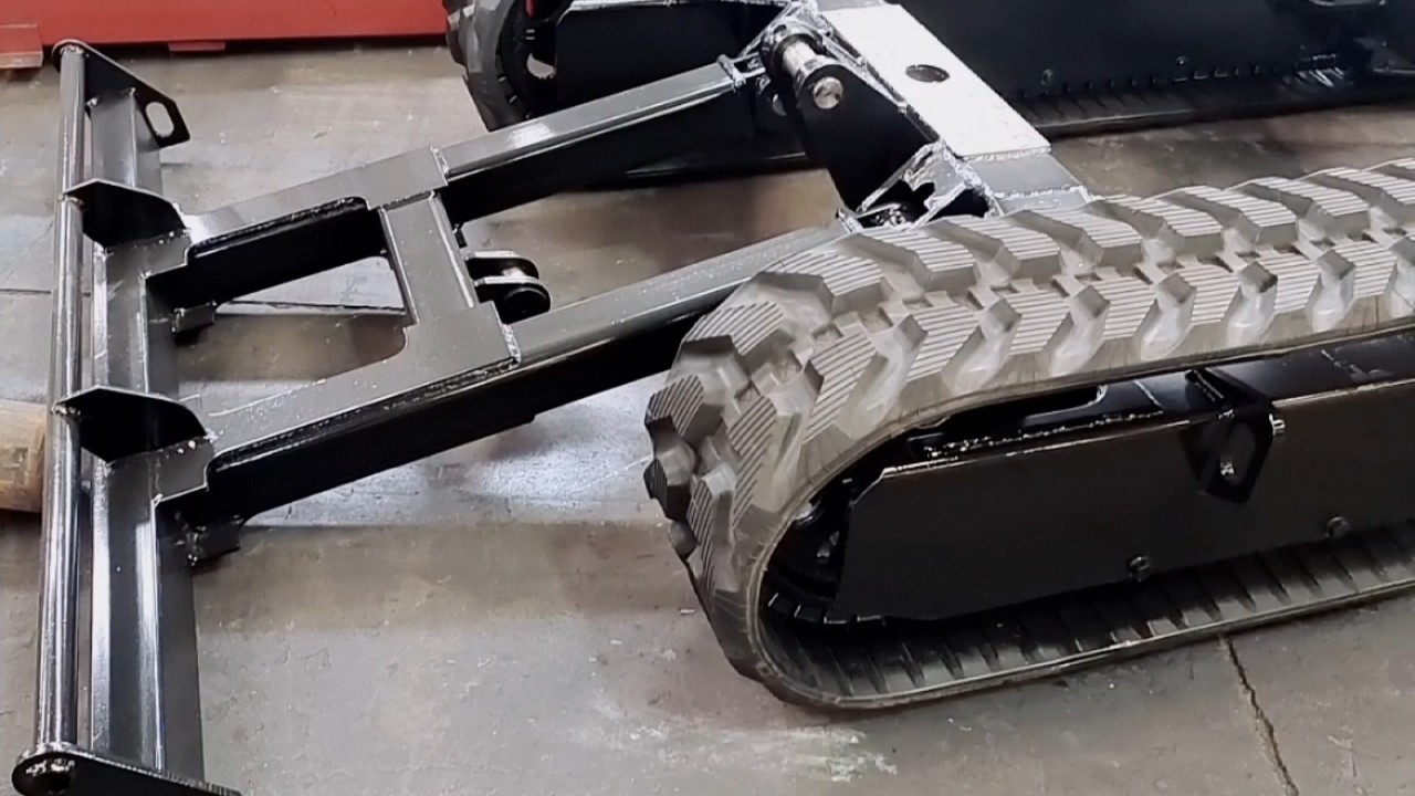 Factory Custom Hydraulic Rubber Track Undercarriage Platform With Dozer ...