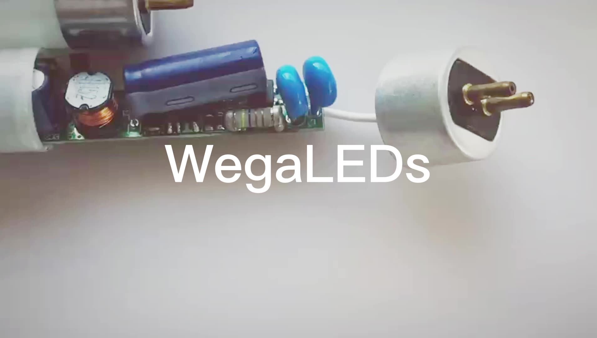 T5 12w 4 Bypass Tube Led 2ft 4ft Al+pc Integrated Pf0.9 Ic Driver Ac65v ...