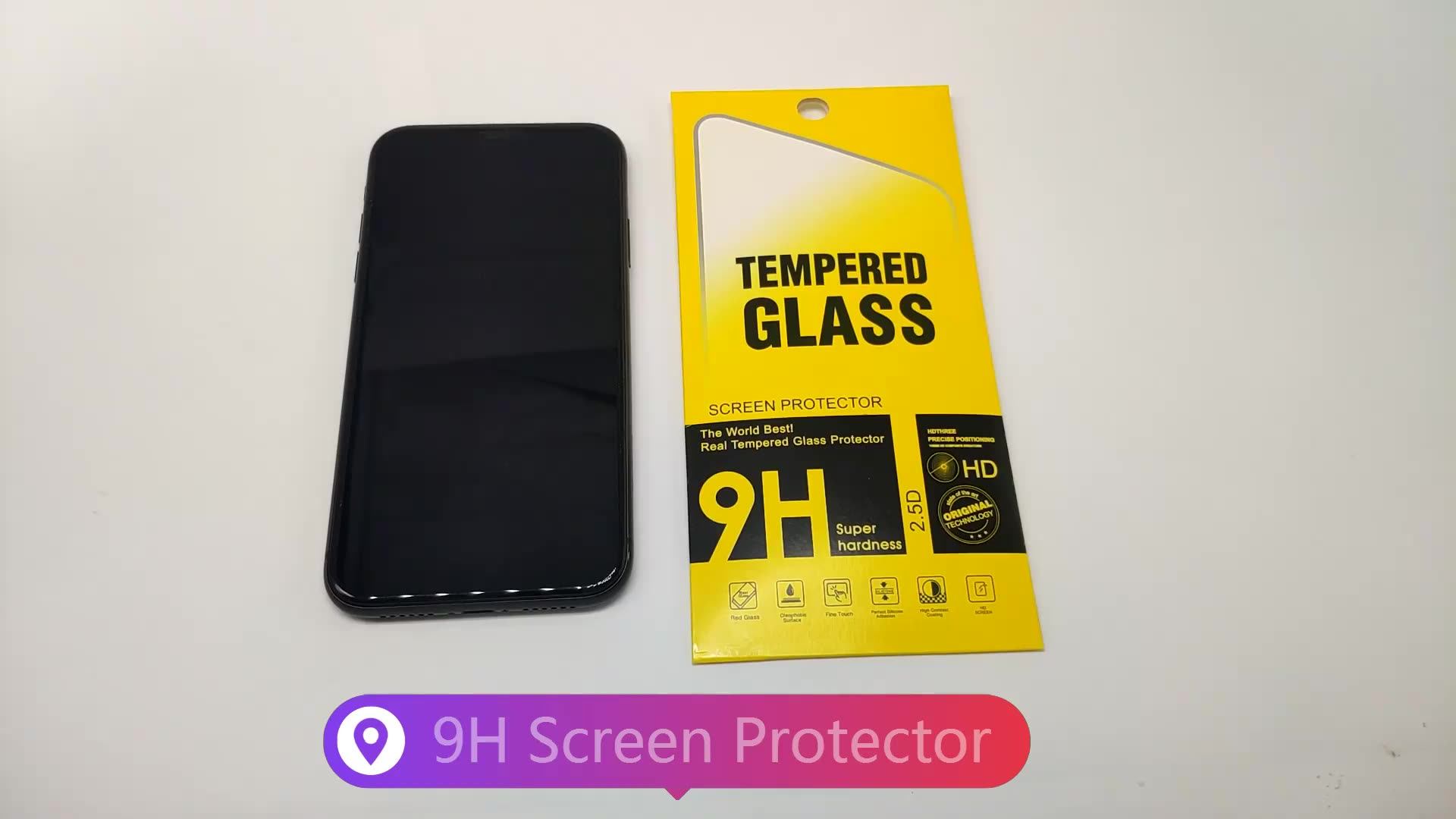Amazon Hot 9h Premium Tempered Glass Screen Film For Apple Iphone ...