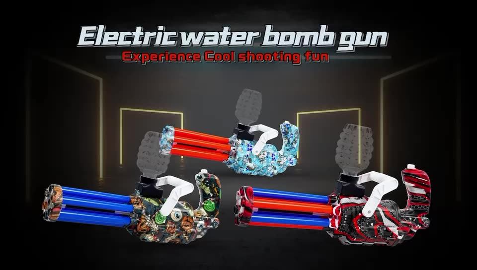 Kids Pistol Gun Electric Jelly Bullet Water Beads Gel Blaster Toy Gun ...