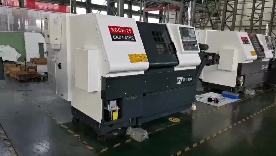 Kd Kdck-25h Slant Bed Cnc Lathe With Live Tool - Buy Cnc Lathe With ...