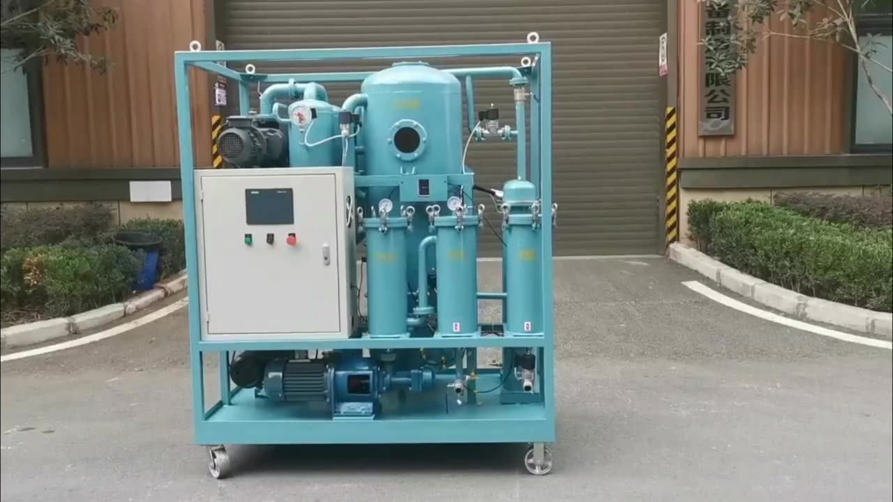Used Oil Transformer Oil Filter Purifier Recovery Waste Oil Filtration ...