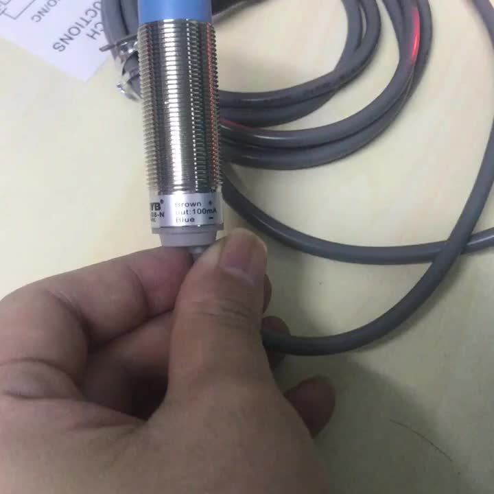 Hall Effect 2-wire Sensor Magnetic Hall Proximity Switch With Led ...