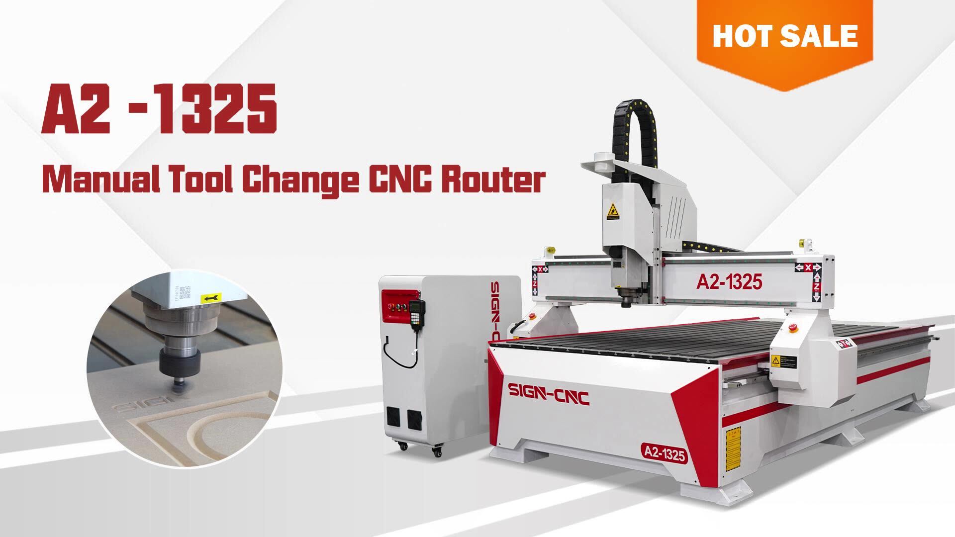 Sign A2-1325/1530/2030/2040 High Speed Precision 3 Axis Servo Motor Cnc ...