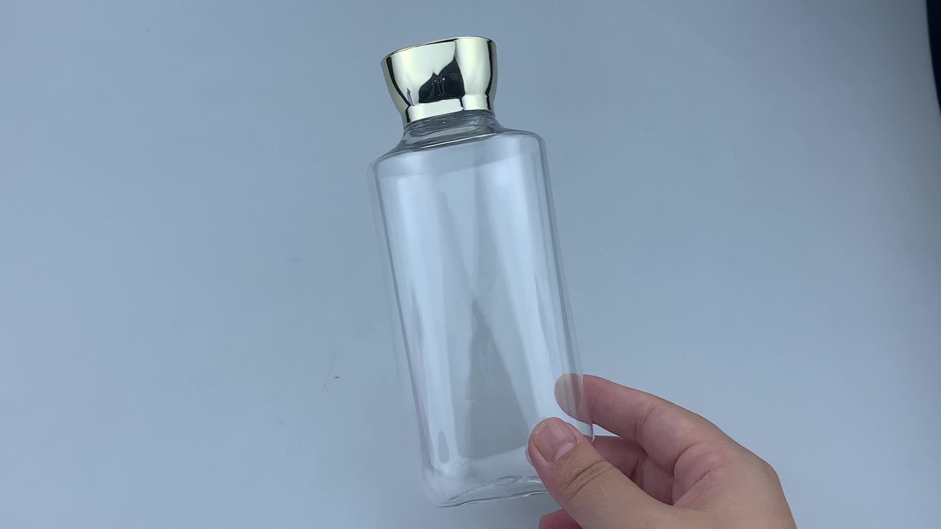 236ml295ml电镀千秋盖瓶洗发水身体乳瓶pet塑料分装瓶-阿里巴巴