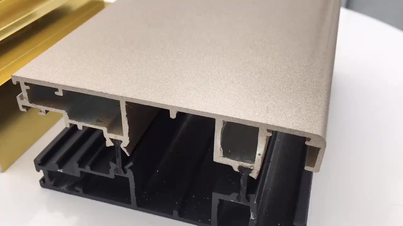 Custom Frame Architecture Aluminum Profiles For Doors And Windows - Buy ...
