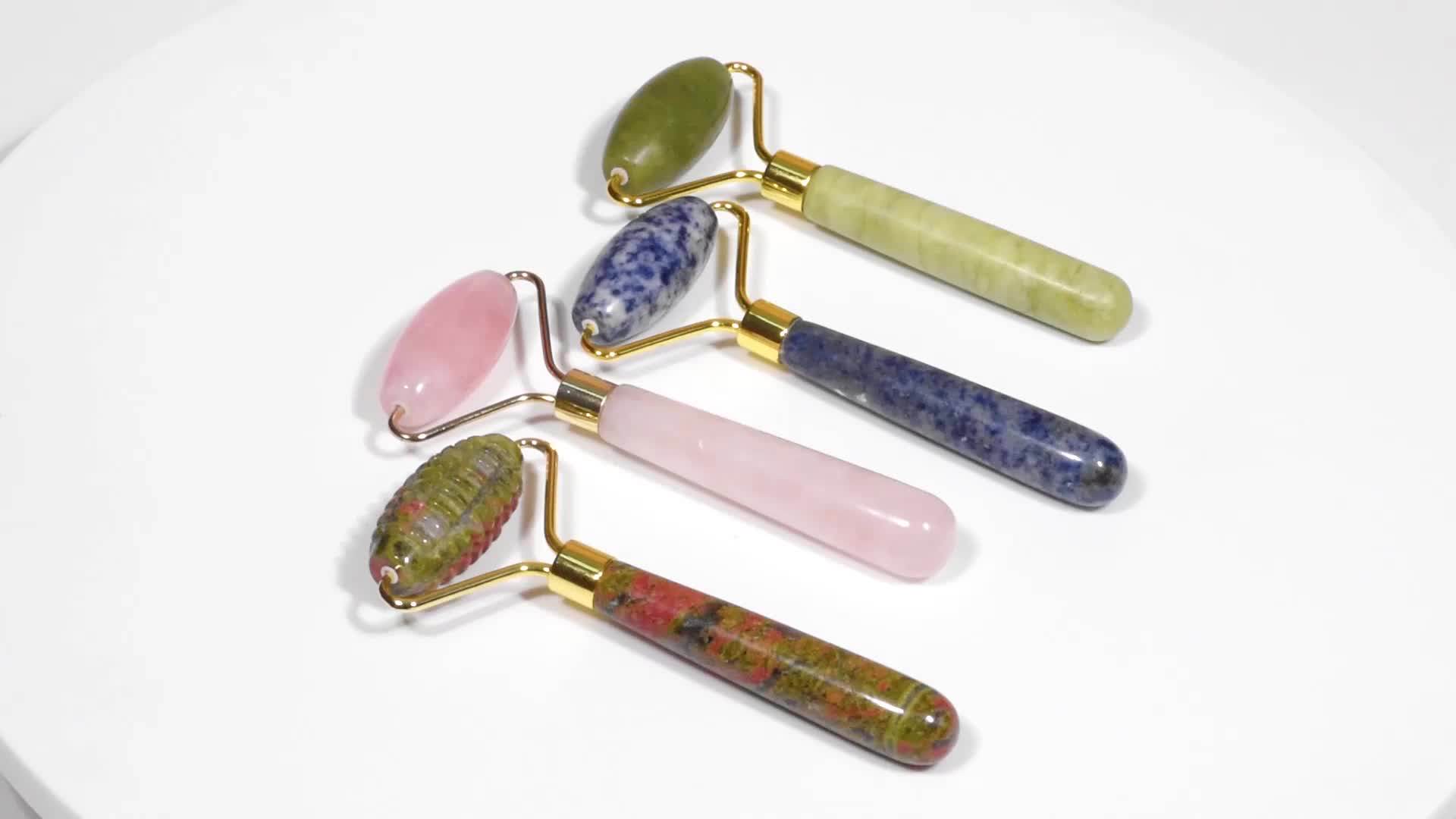 Lymphatic Massage Eye Massager Mini Jade Roller - Buy Jade Facial ...