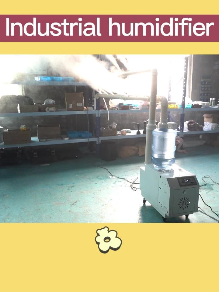 Popular 7/14/21/28kg/h Large Cool Mist Ultrasonic Fogger Greenhouse ...