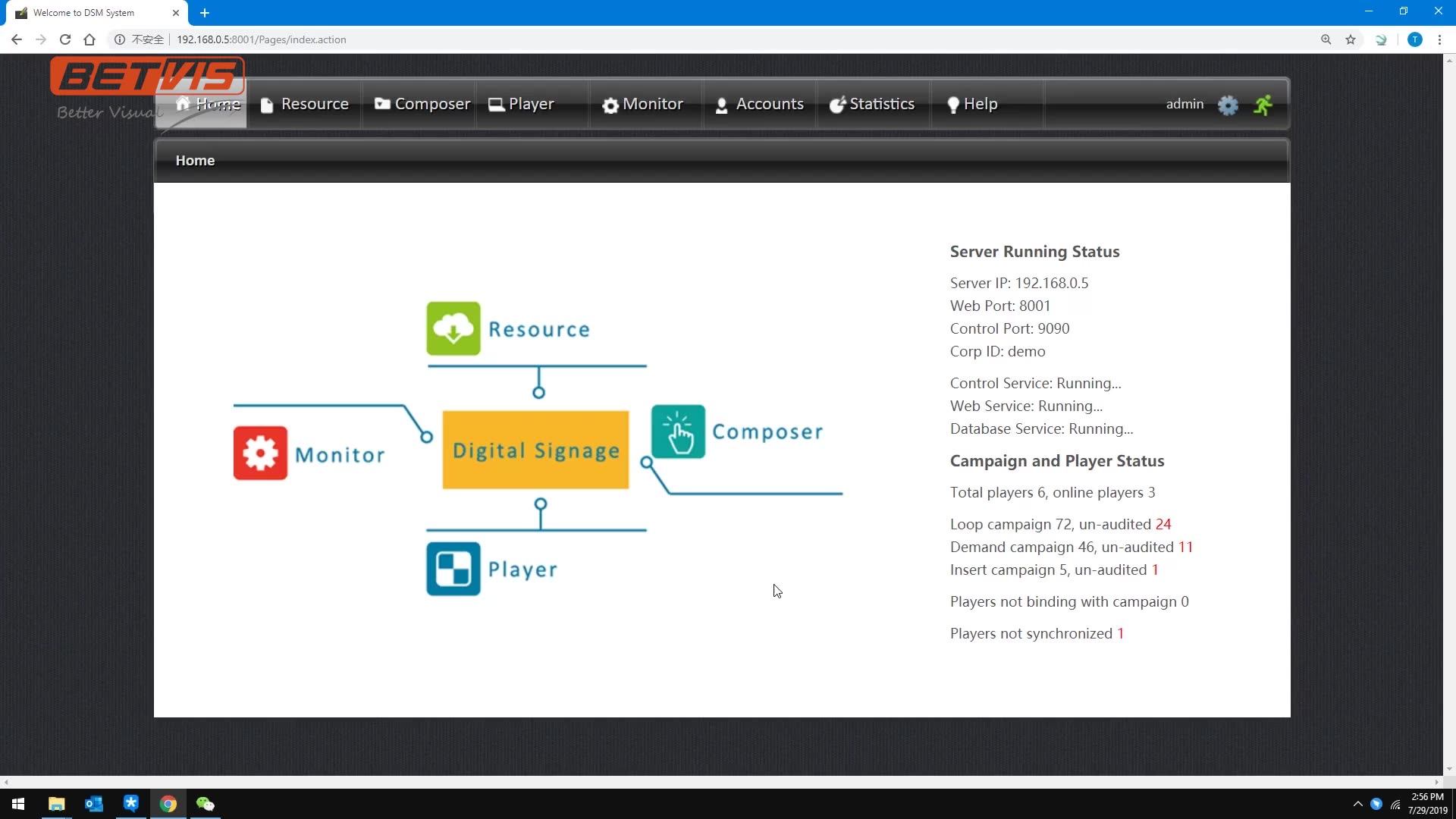 Digital Signage Software Cms Queue Management System - Buy Queue ...