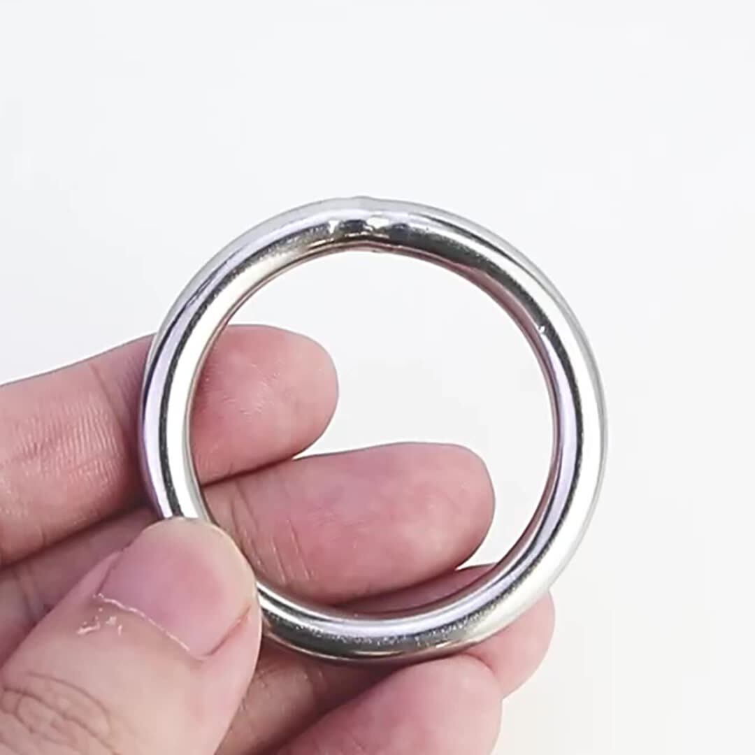 Wholesale Diameter 20mm-150mm Stainless Steel Round Welded O Ring - Buy ...