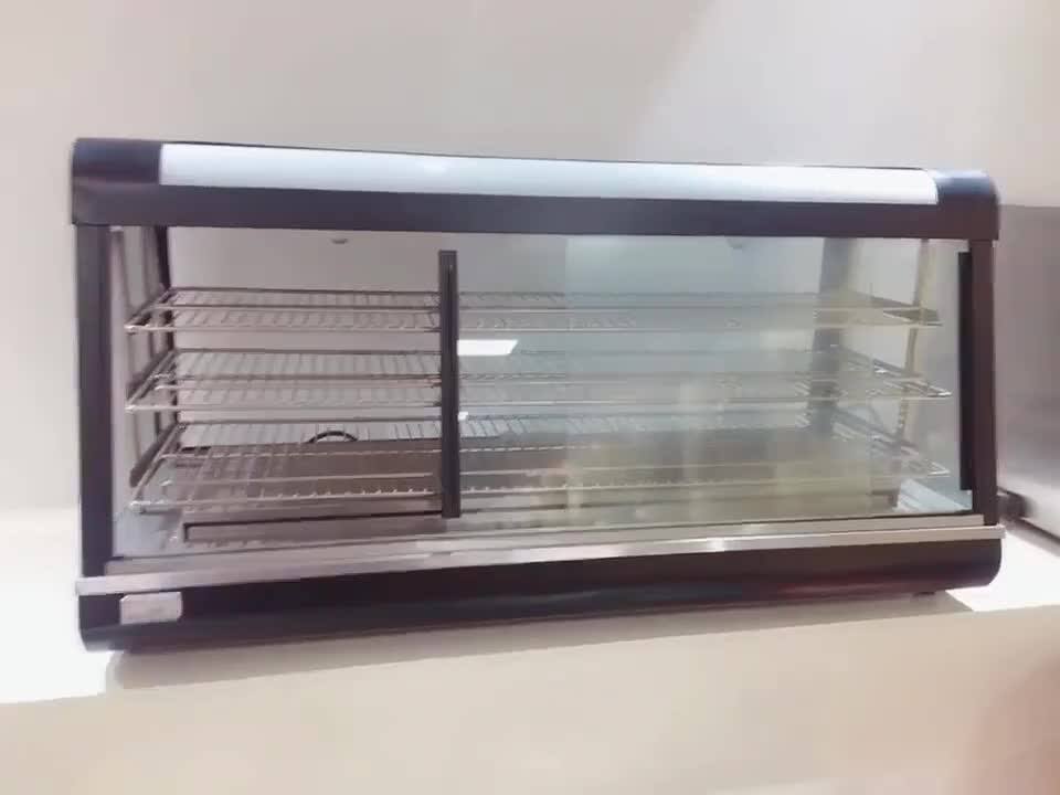 Professional Commercial Wall Glass Display Cabinets Food Warmer ...