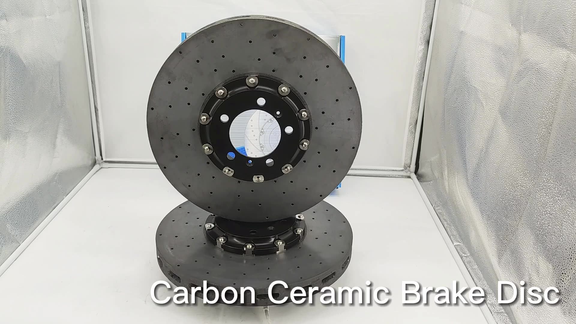 Hsingyik High Performance Carbon Fiber Brake Disc Rotor For Porsche Cayyene Cayenne Gt Turbo ...