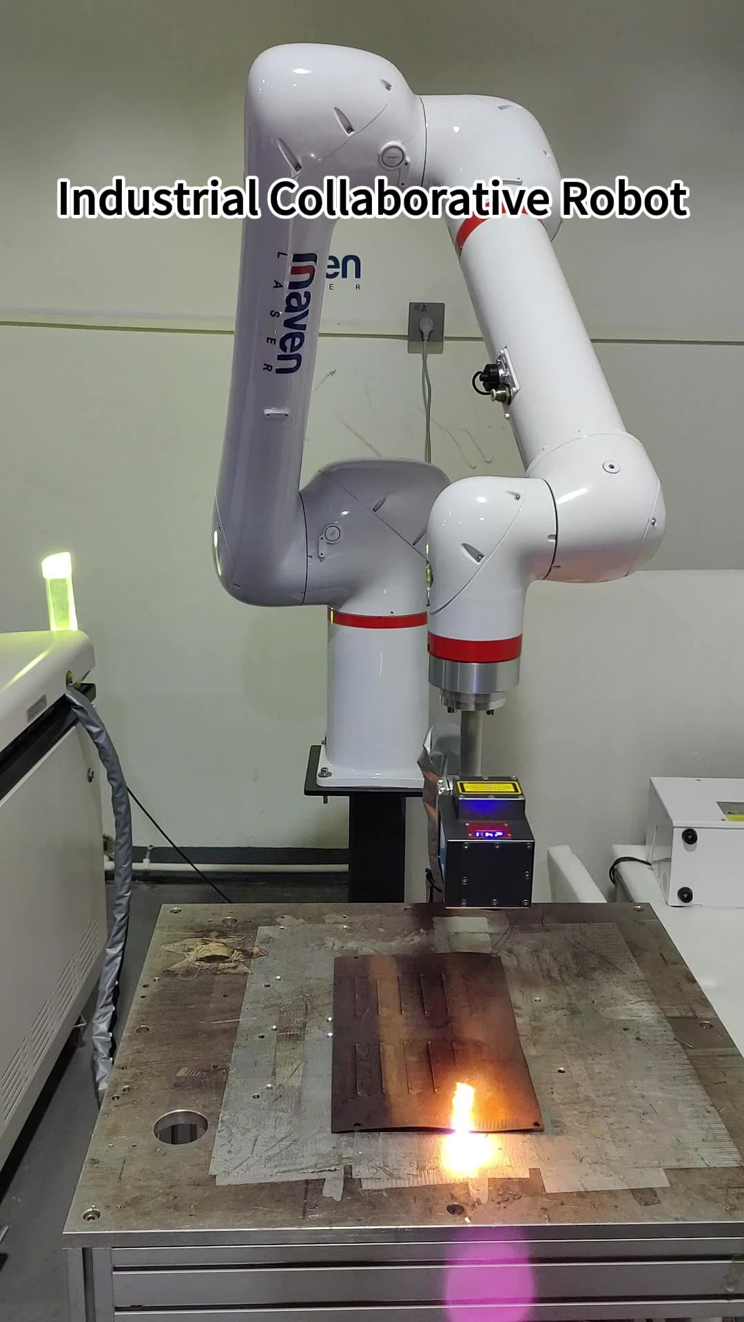 6 Axis Industrial Robotic Automation Laser Welding Machines Soldering ...