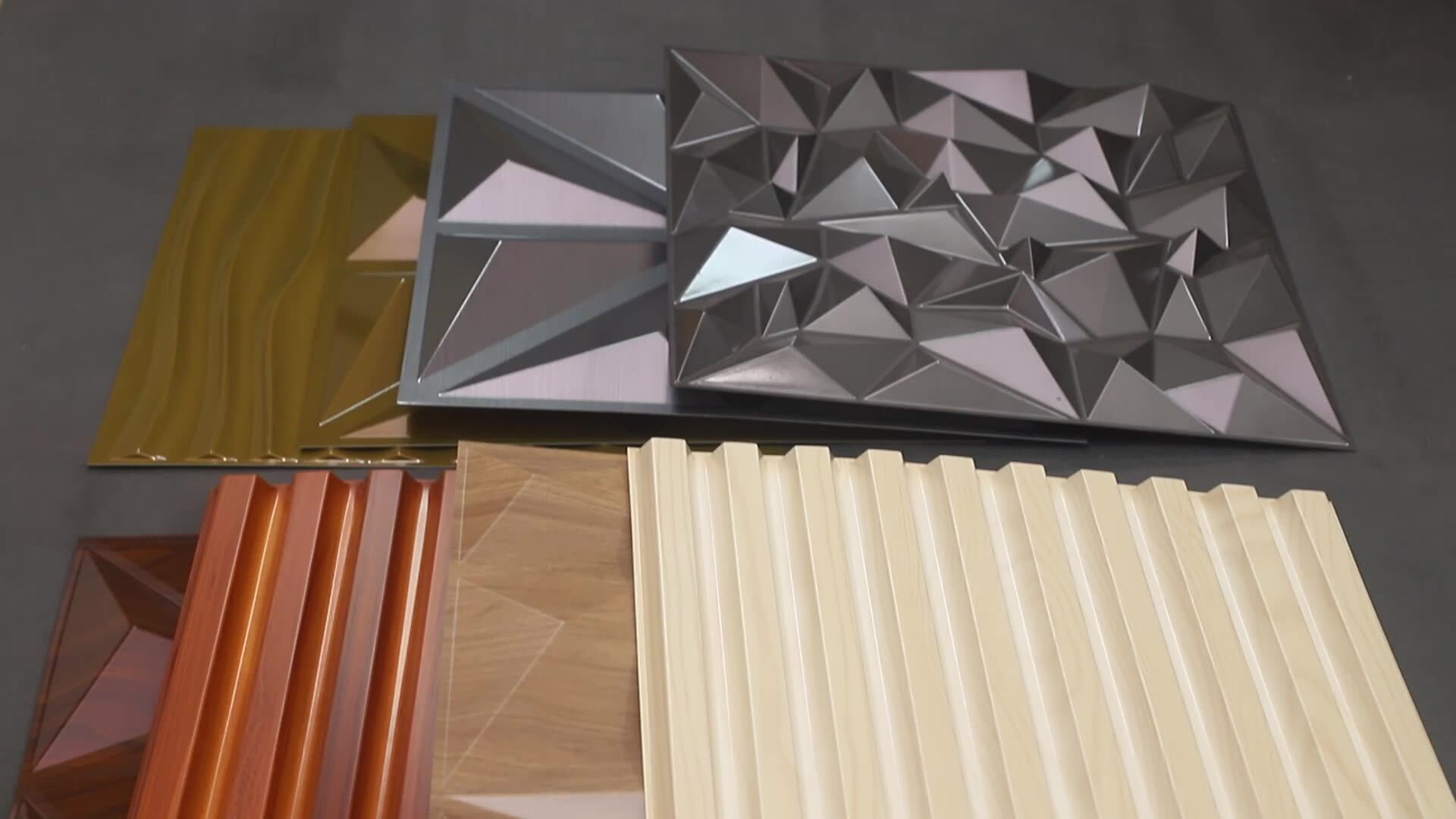 Suya Factory Pvc 3d Wall Panels Wall Decoration Colour Diamonds Panel ...