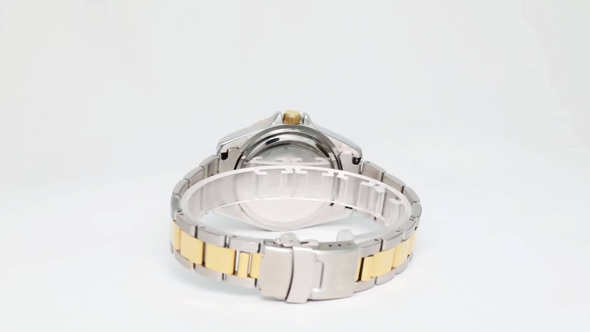 Golden Wristwatch Japan Movement Quartz Watch Sr626sw Orologio Unomo ...