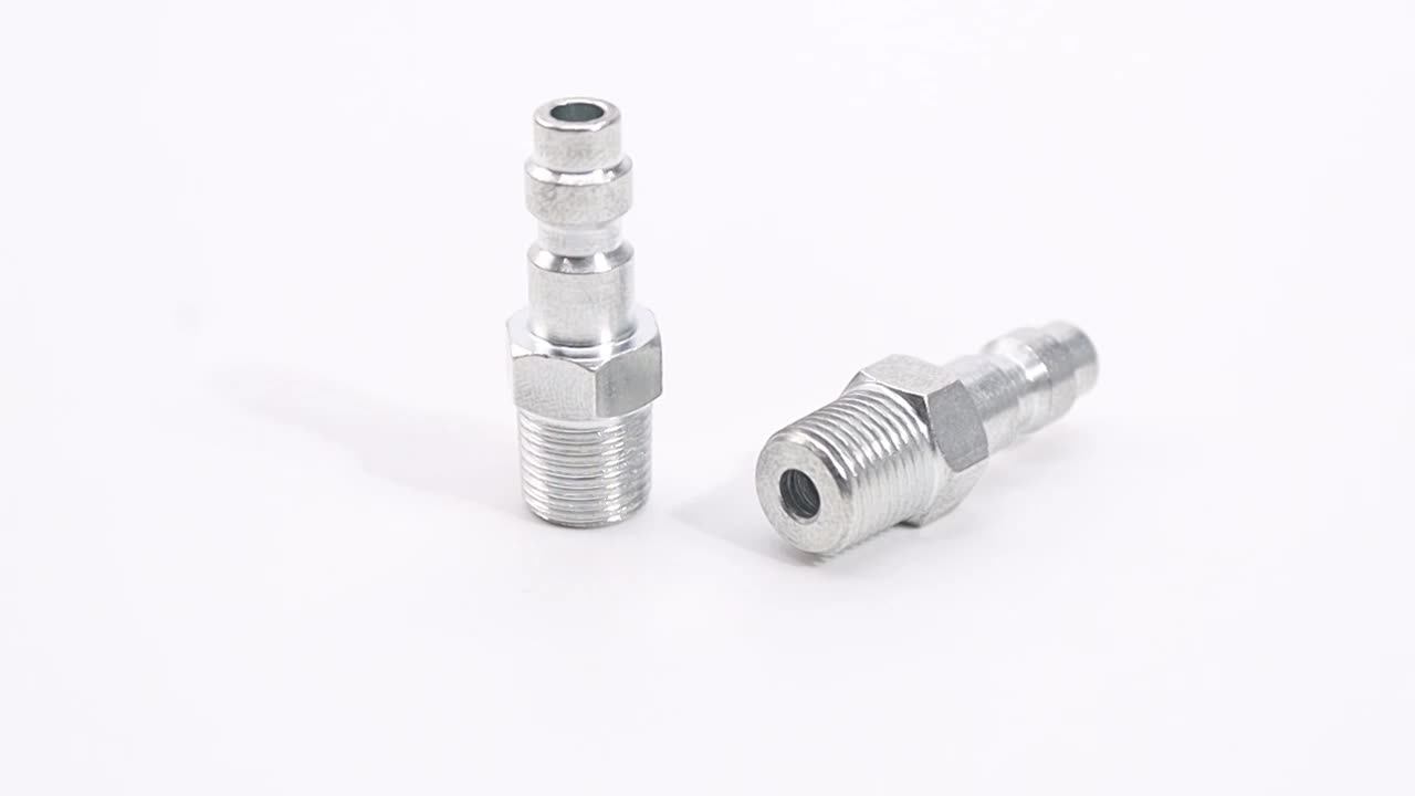 Universal 8mm Quick-disconnect Plug Adapter 1/8npt 1/8bspp Male Thread ...