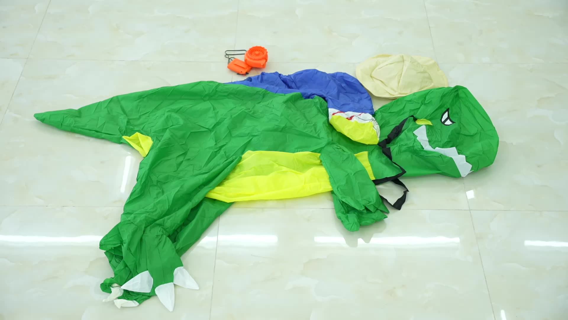 Inflatable Dinosaur T-rex Air Blow-up Jurassic Party Holiday Halloween ...