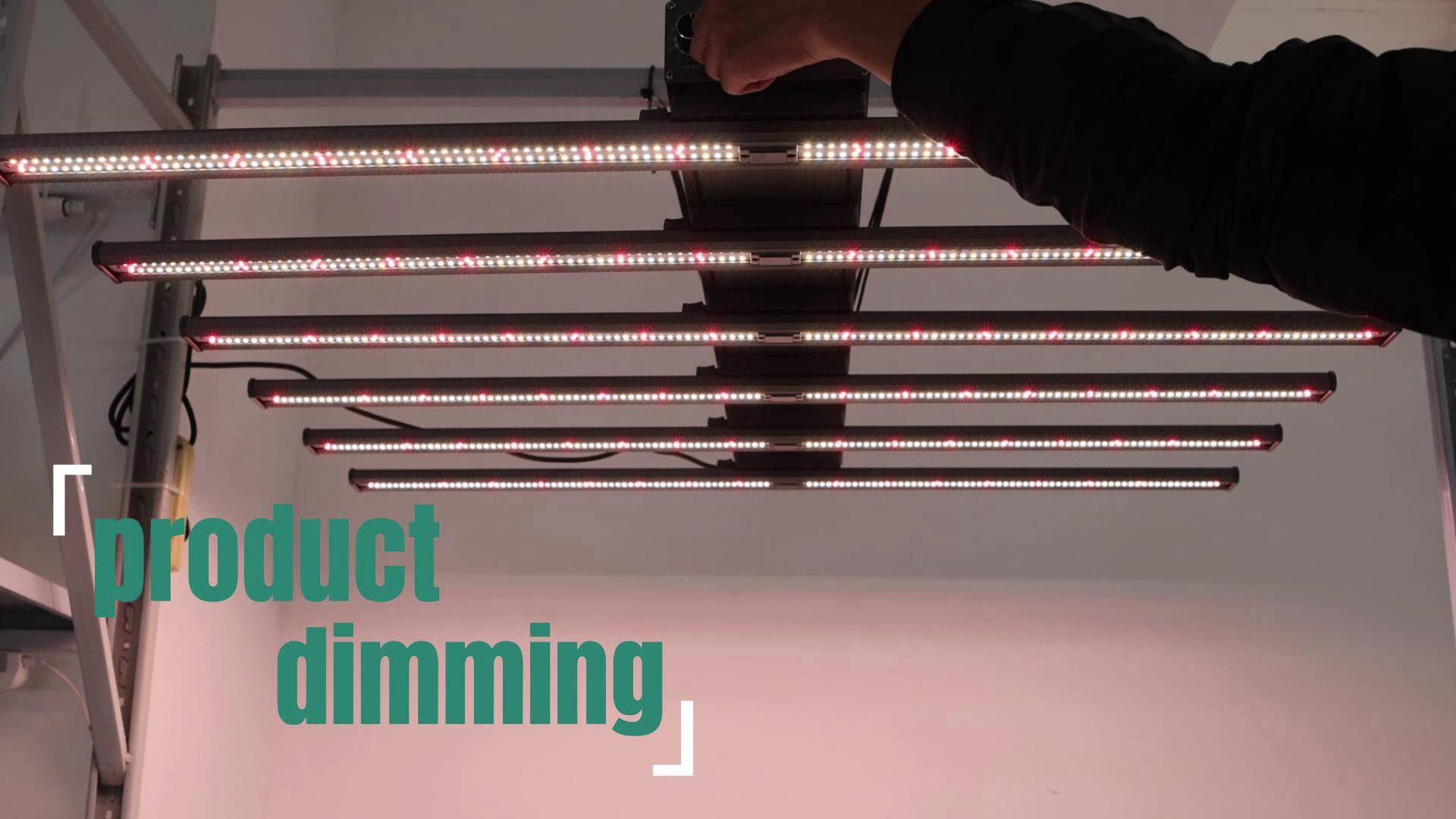 Vertical Farming 4x4 4x6 Full Spectrum Led Grow Light For Greenhouse ...