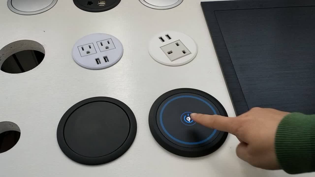 Au Plug Integrated Motorized Pop Up Power Outlet For Kitchen And ...