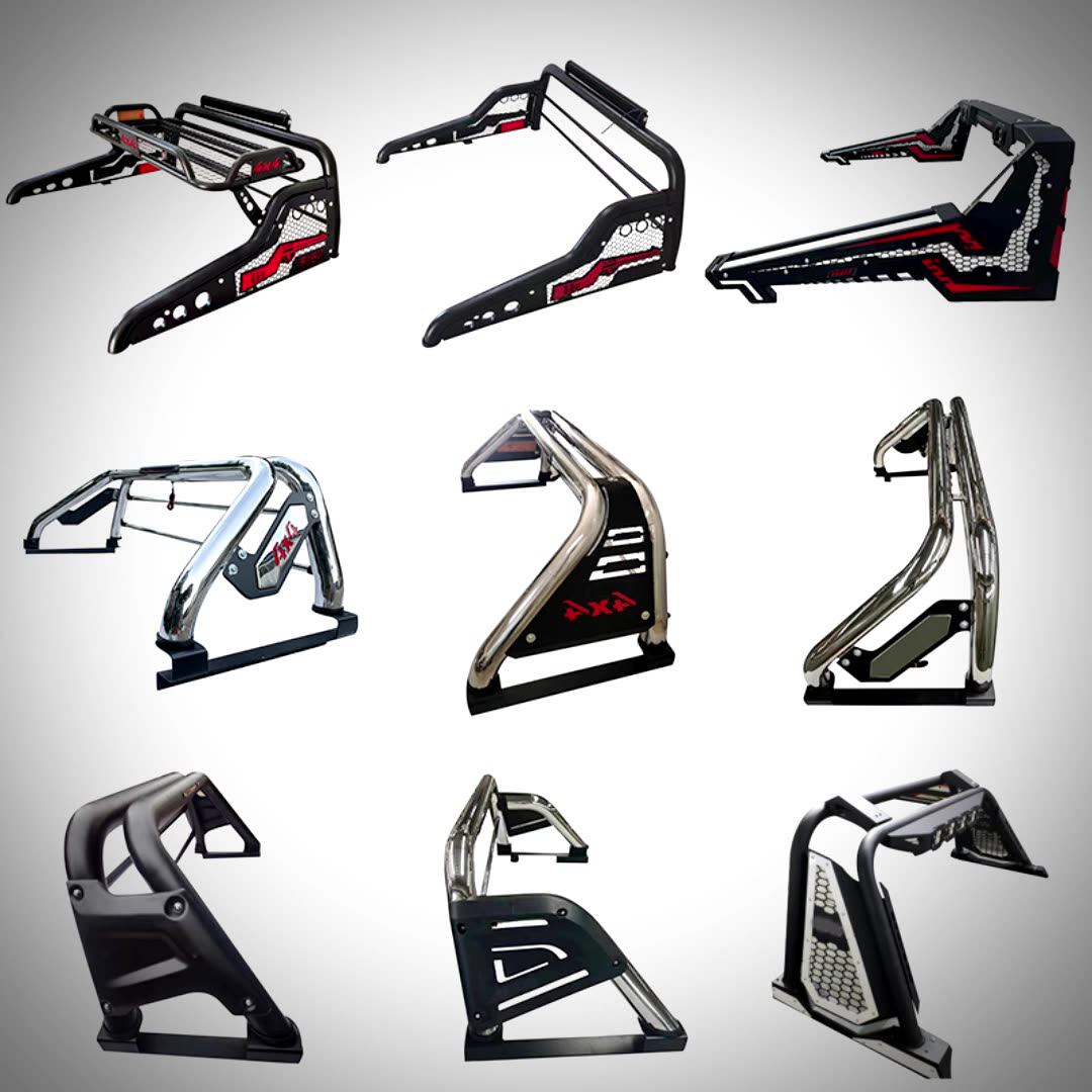 Rollbar For Toyota Hilux Revo Navara Np300 Mitsubishi L200 Dmax Ford ...