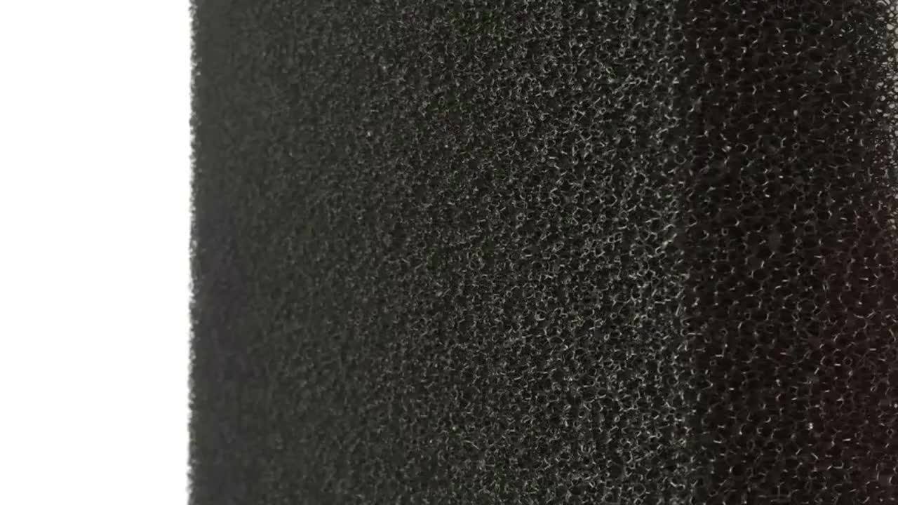 30ppi Black Open Cell Polyurethane Sheet Foam Use As Front Grill Of Pro ...