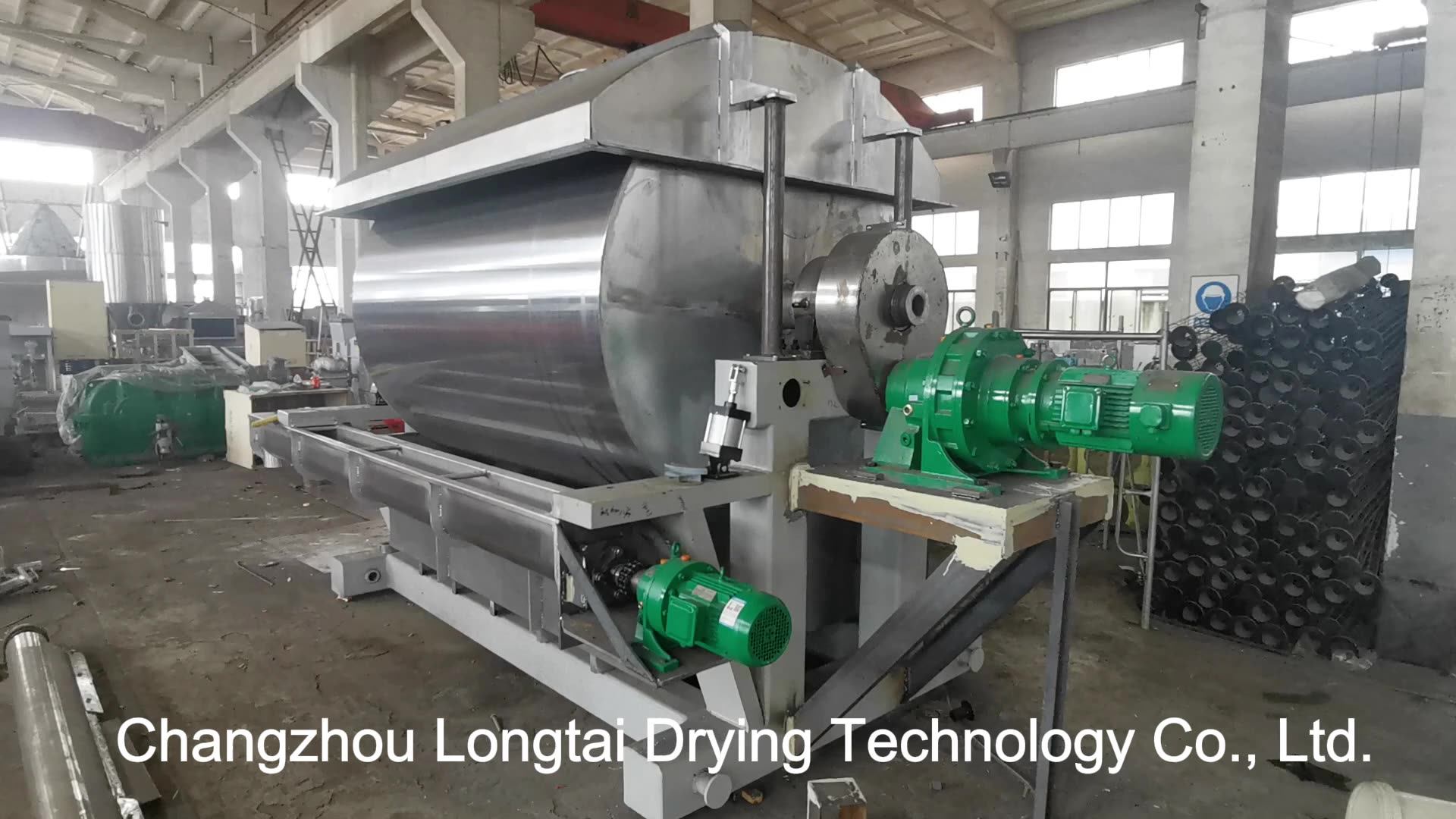 Calcium Hydrogen Phosphate Drum Scraper Dryer Brewer Yeast Dryer Feed ...