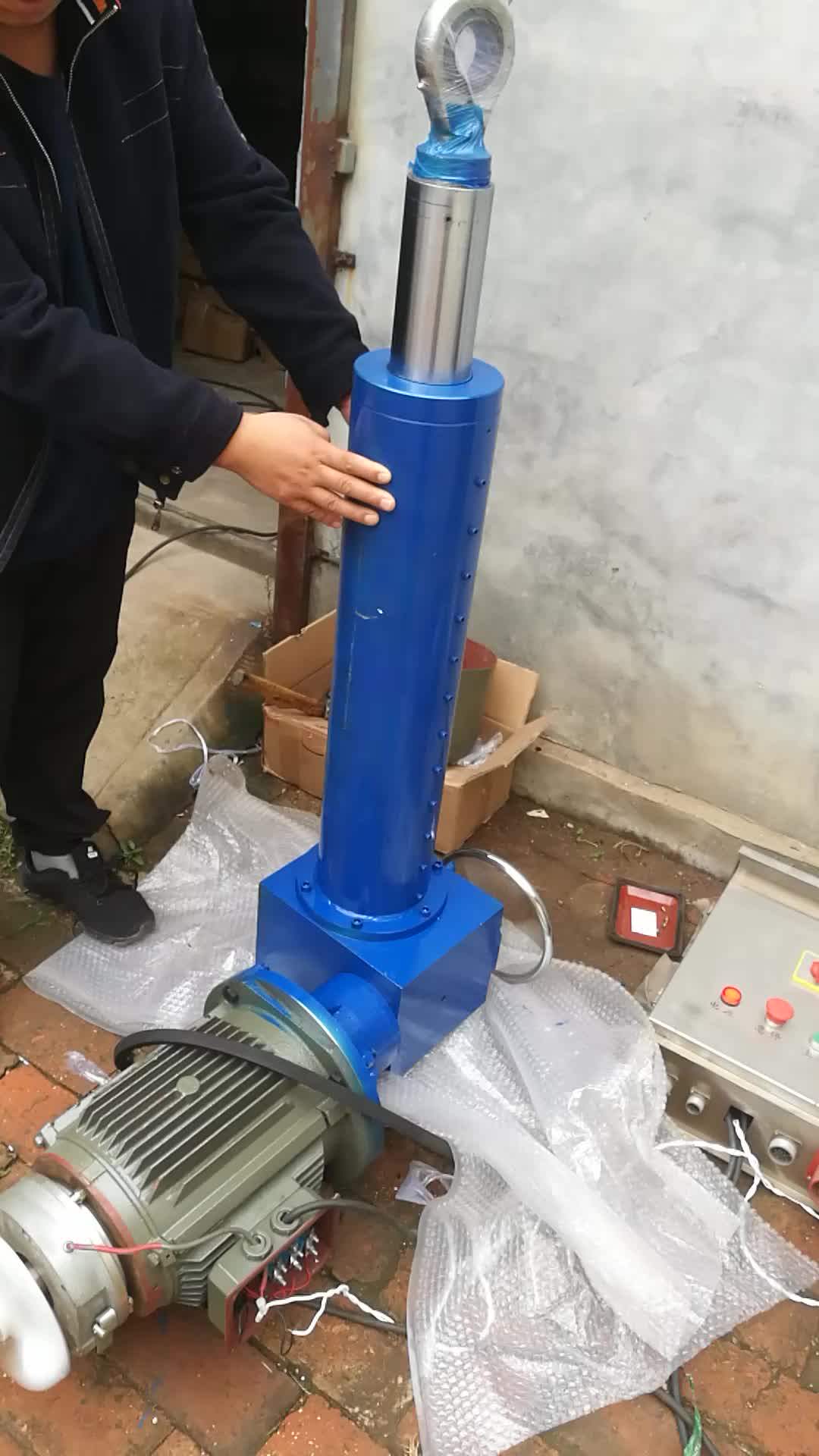 2 Ton Lifting Load Servo Electric Cylinder 6dof Simulation Motion ...