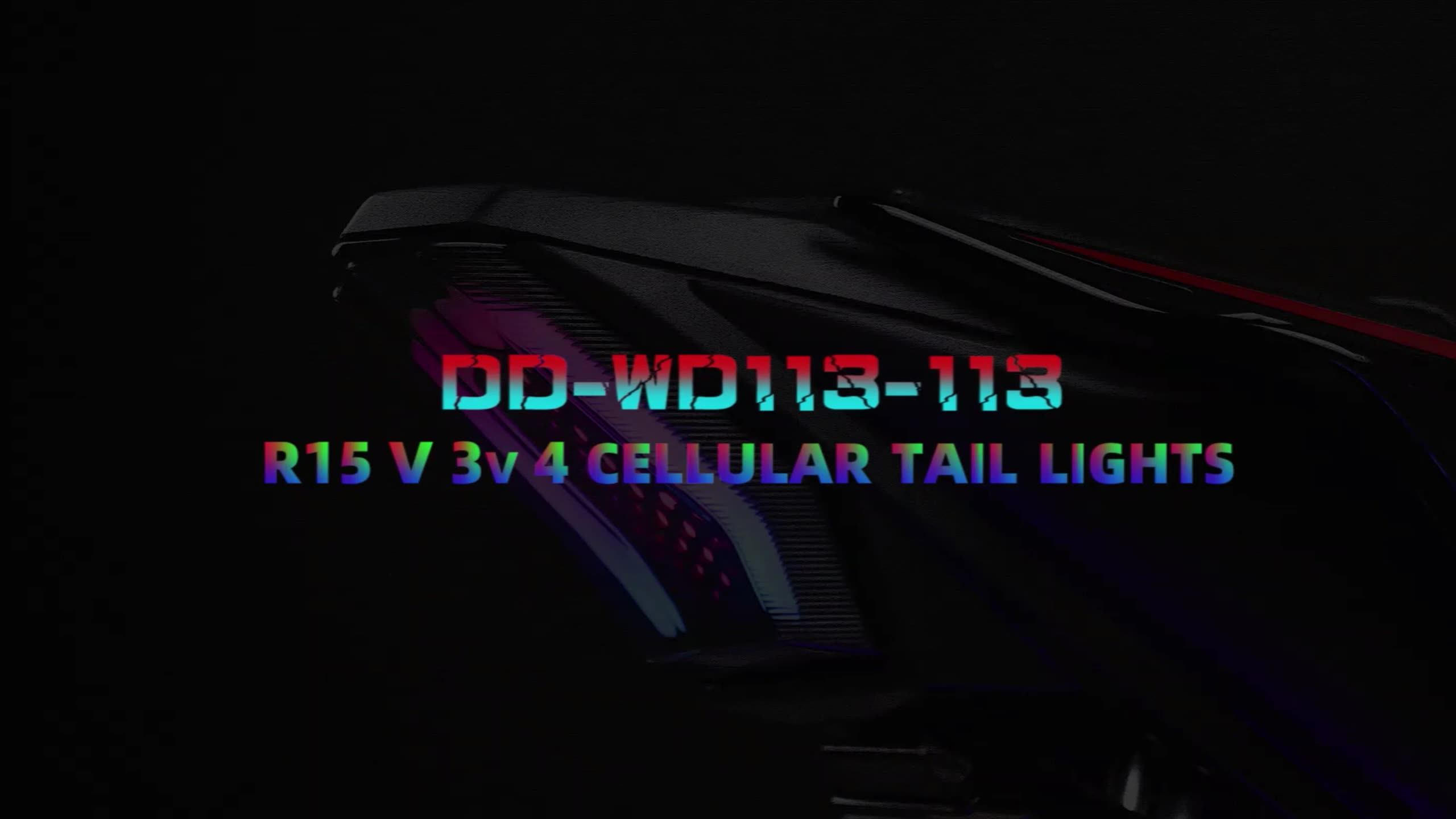 Yamaha R15 V3 V4 Led Auxiliary Lights Accessories For Motorcycle Tail ...