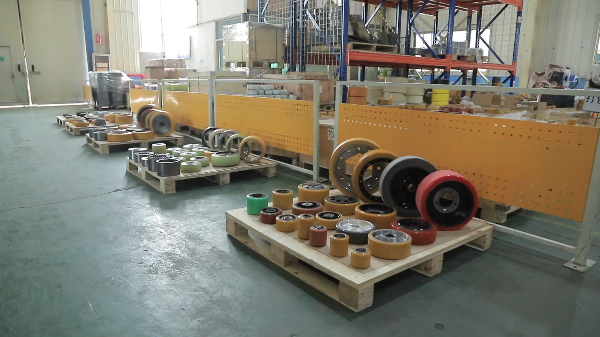 Forklift Polyurethane Wheels Linde 0039903512 0039933800 0039903515 ...
