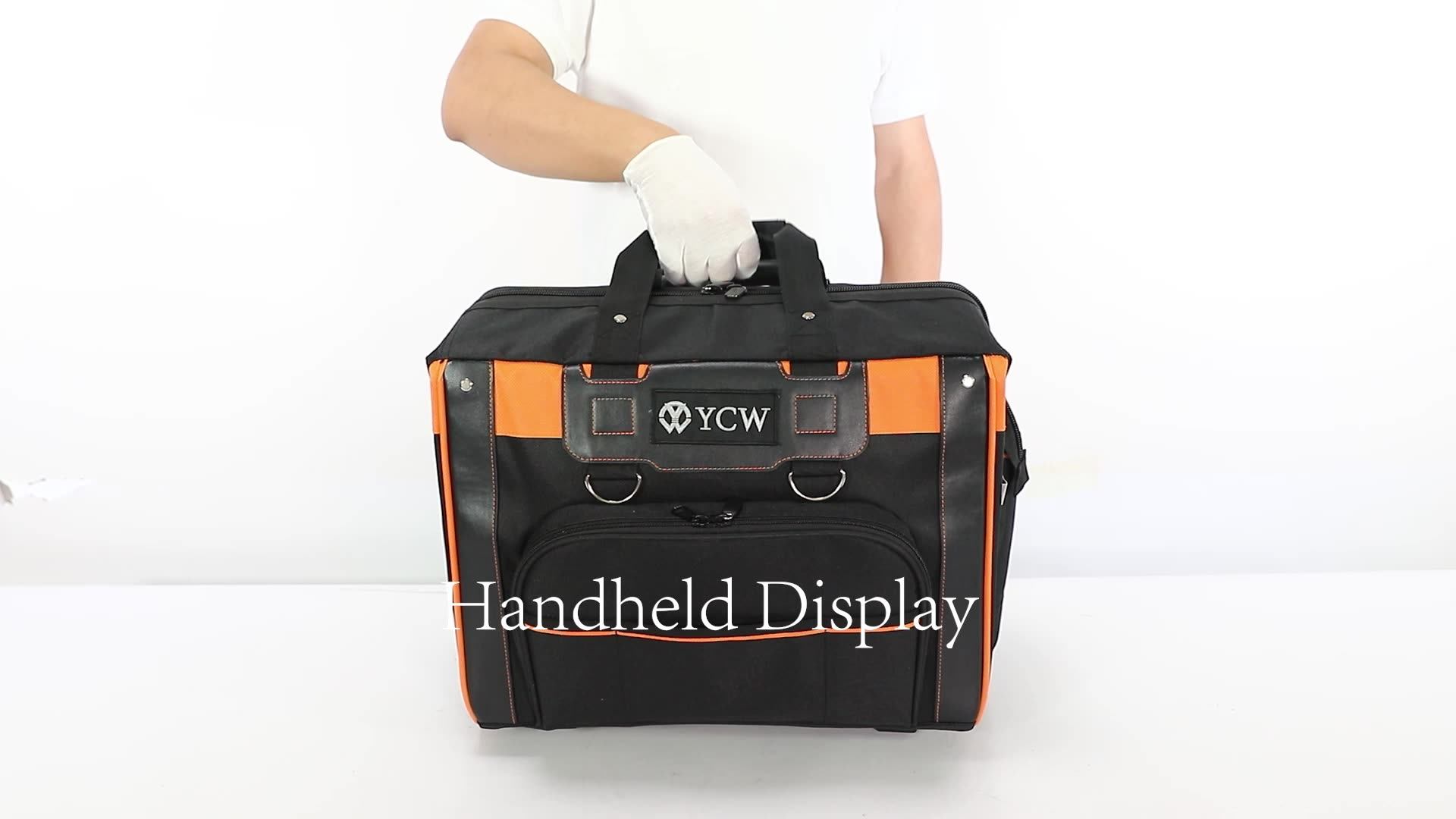 Large Capacity Tote Bag Wear-resistant Silent Pulley Luggage Trolley ...