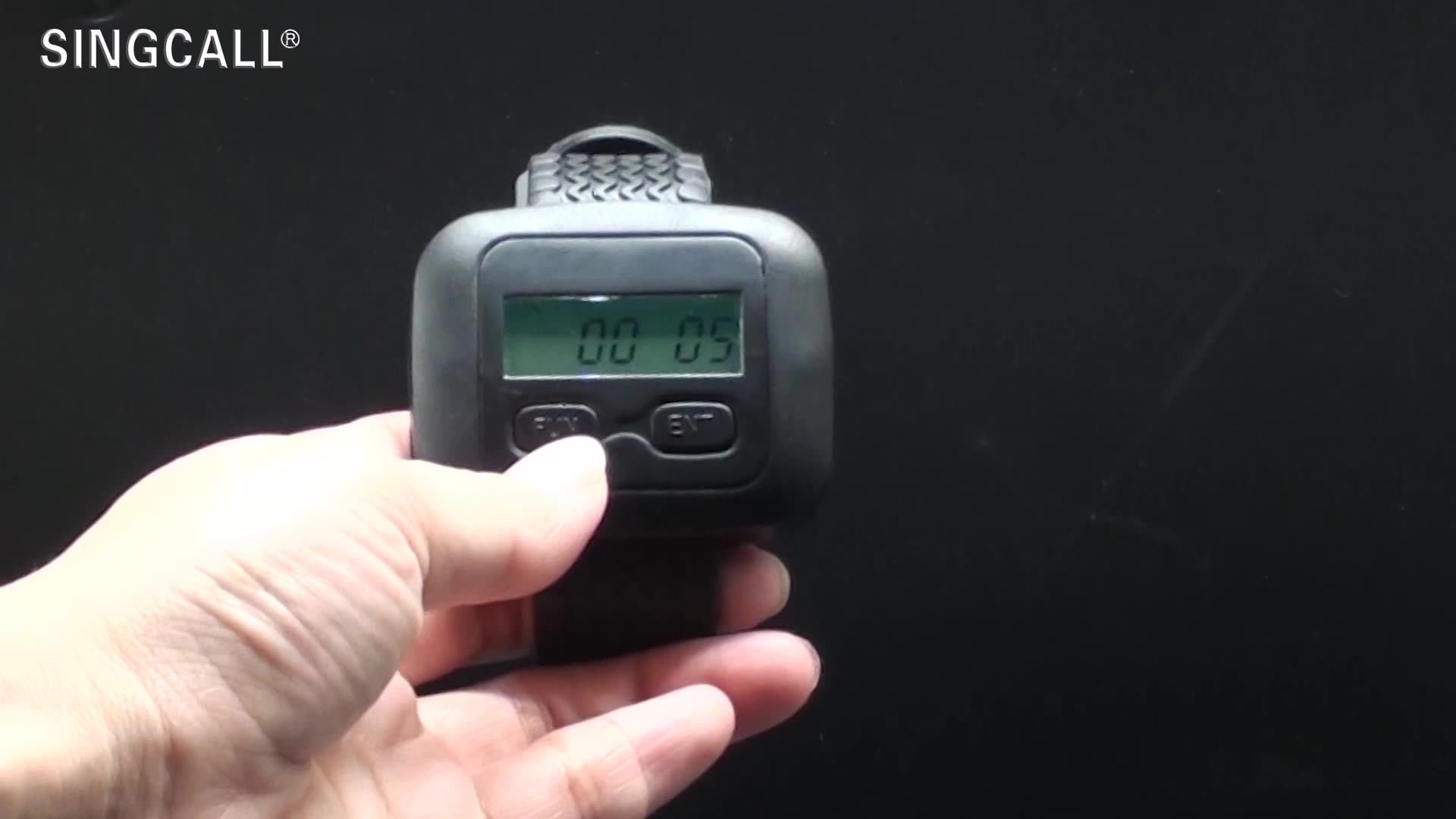 Singcall Vibrating Wrist Watch Pager Patient Call Bell System - Buy ...