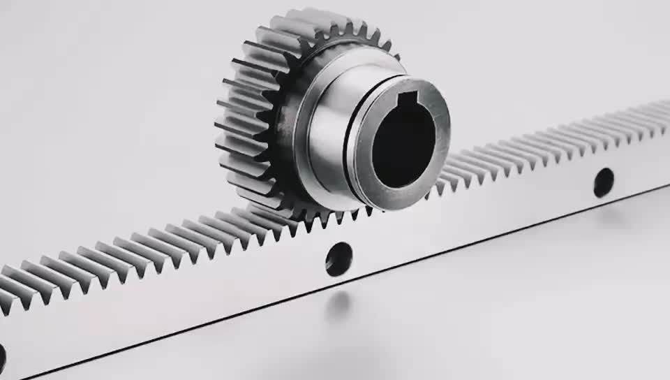 Din8 M1 M1.5 M2 M2.5 M3 M6 Straight Oblique Tooth Rack With Holes - Buy ...