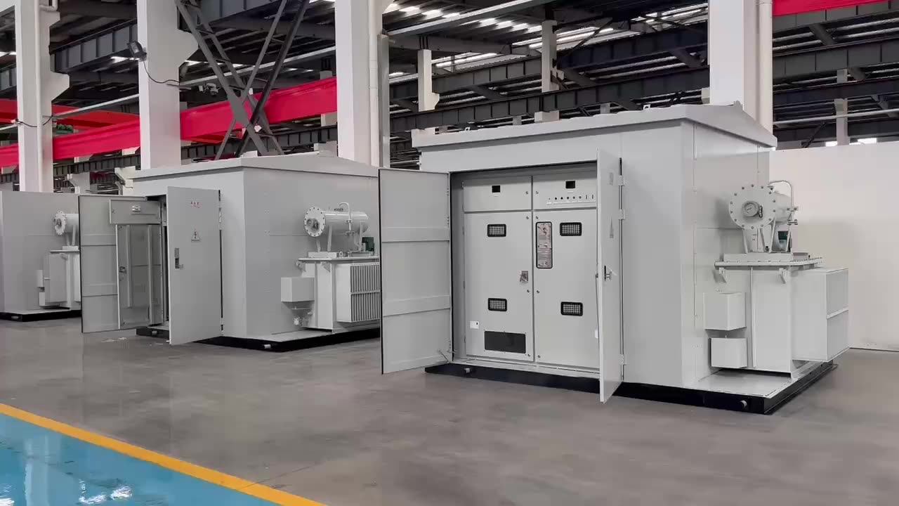 Outdoor Box Substation 10kv 11kv 33kv Container Compact Substation ...