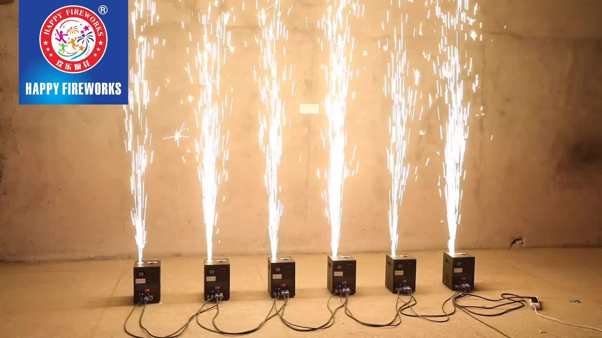 Indoor Outdoor Cold Stage Effect Spark Fountain Machine No Smoke No ...