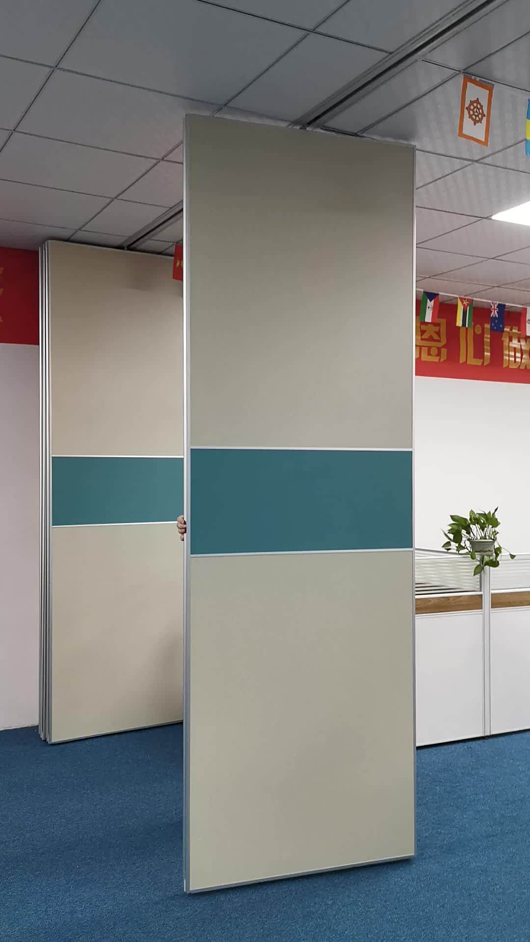 Movable Partition Wall Track System Nylon Roller Wheel Aluminium Slide ...