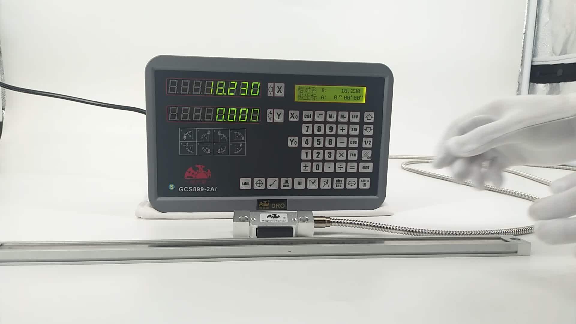 Linear Encoder With Dro Indicate Position Scale Ttl Magnetic Scale 1um ...