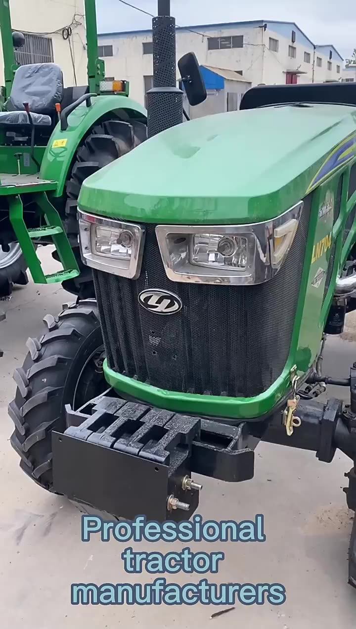 Cheap Farm Tractor 4x4 Agricultural Compact Farm Tractor Loader 4wd ...